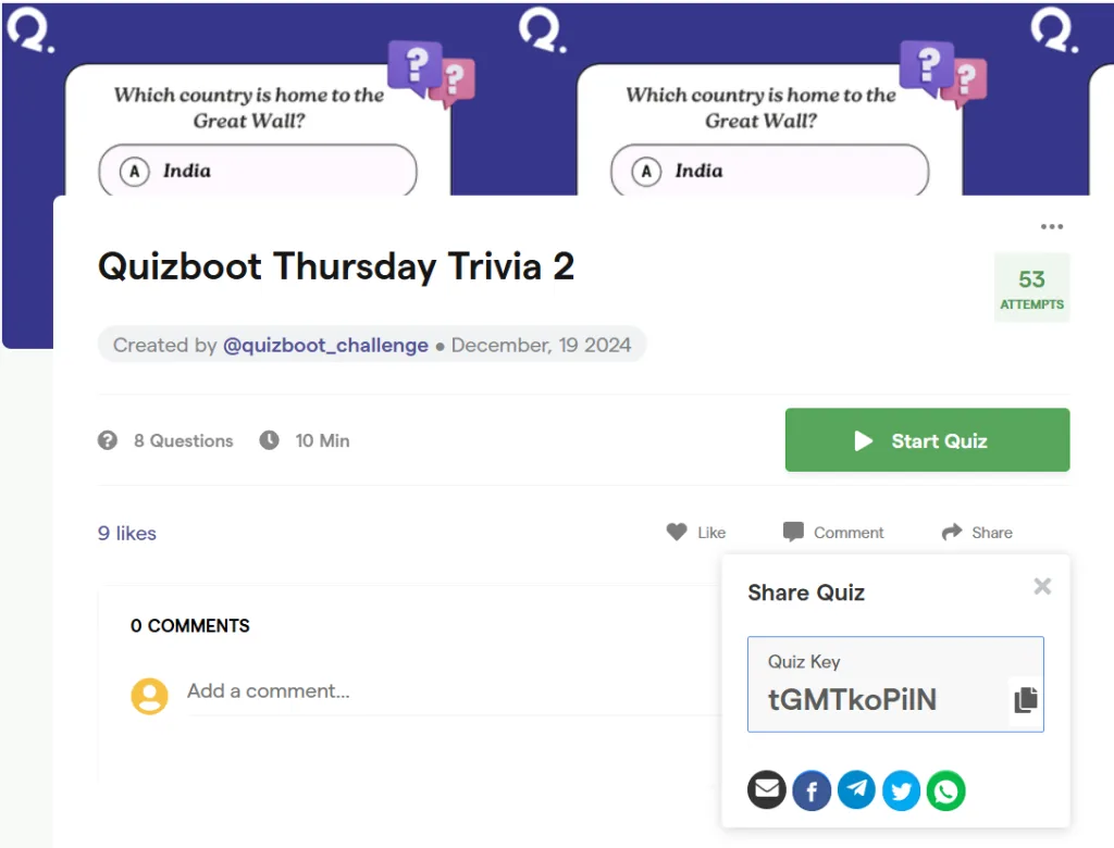 Quiz keys: Quizboot's unique code - QuizBoot Blog